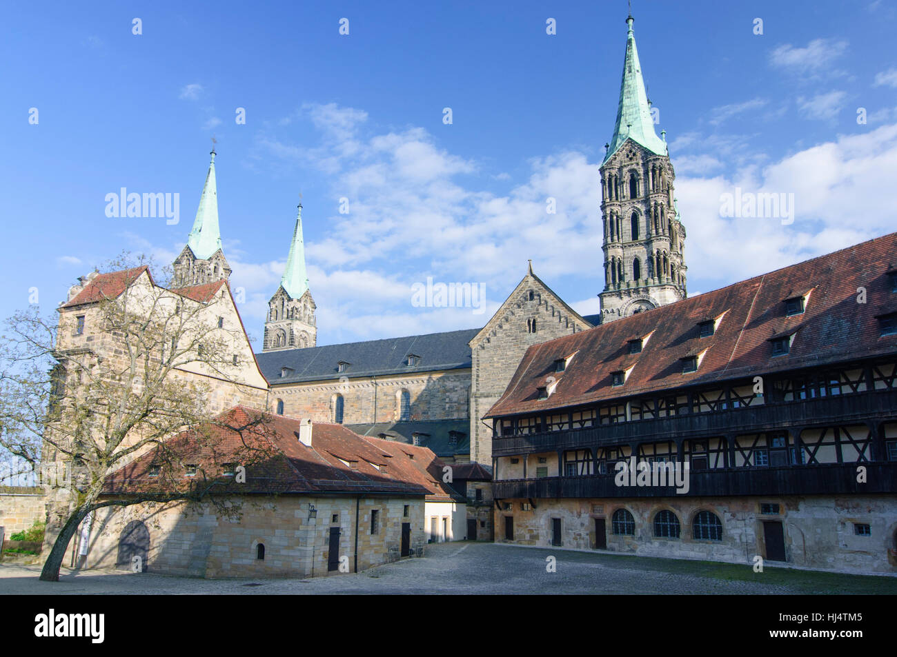 Bamberg: Old royal household and cathedral, Oberfranken, Upper ...