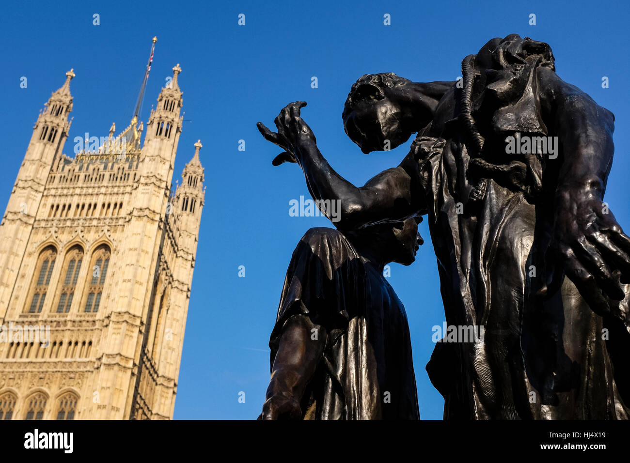 Rodin Sculpture in London Stock Photo - Alamy