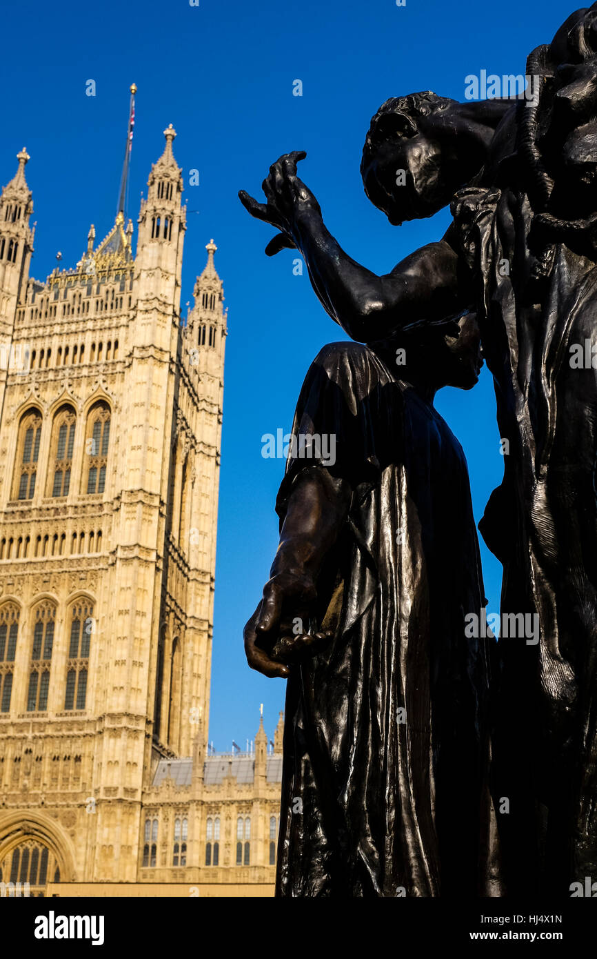Rodin Sculpture in London Stock Photo - Alamy