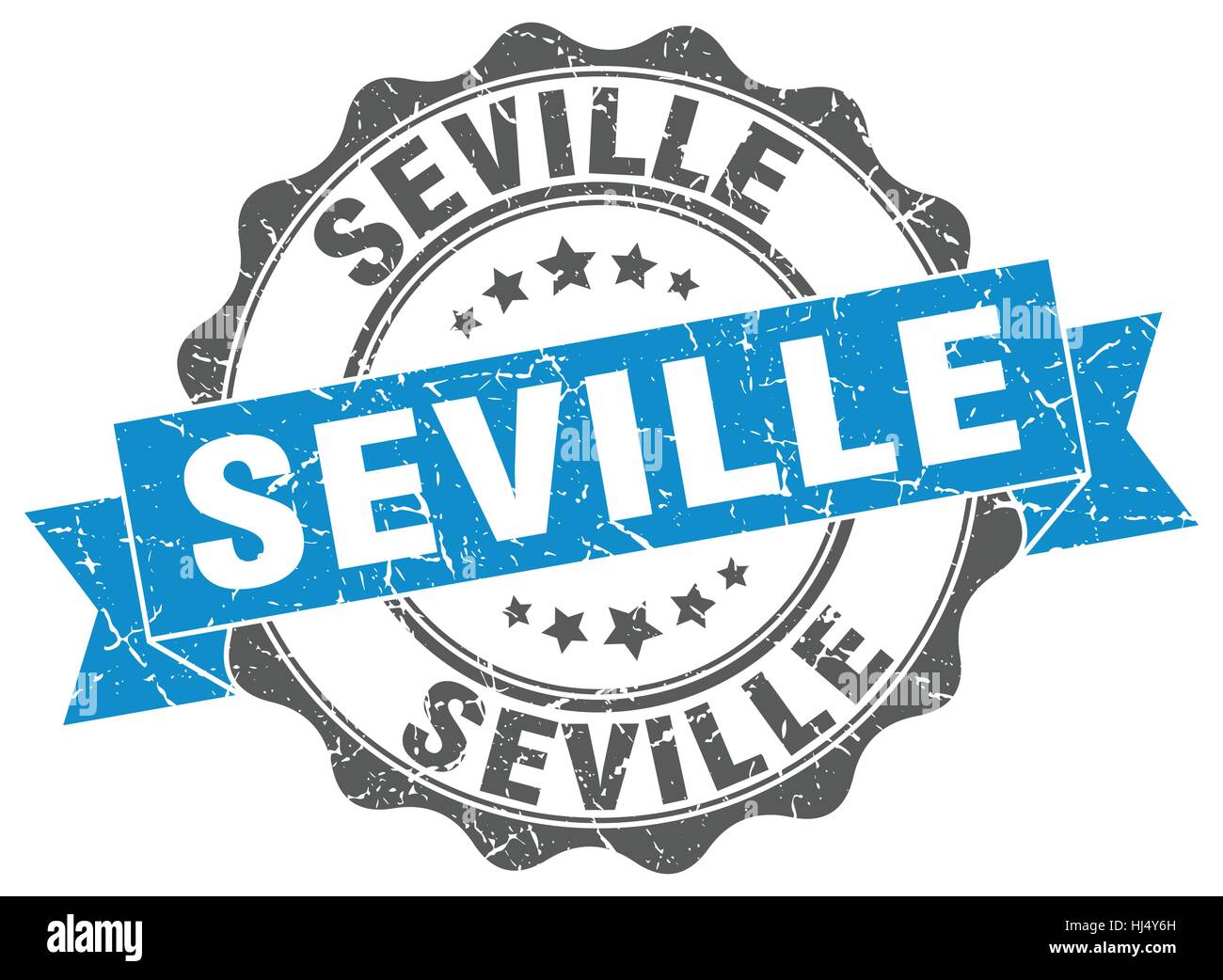 Seville label Stock Vector Images - Alamy