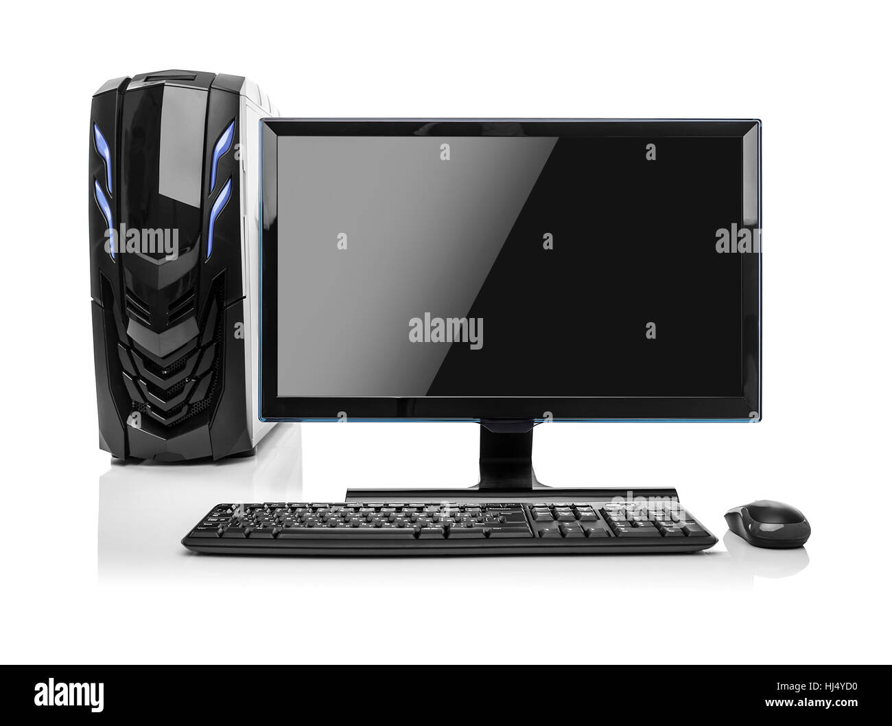 Desktop computer isolated Stock Photo - Alamy Desktop computer isolated Stock Photo - Alamy