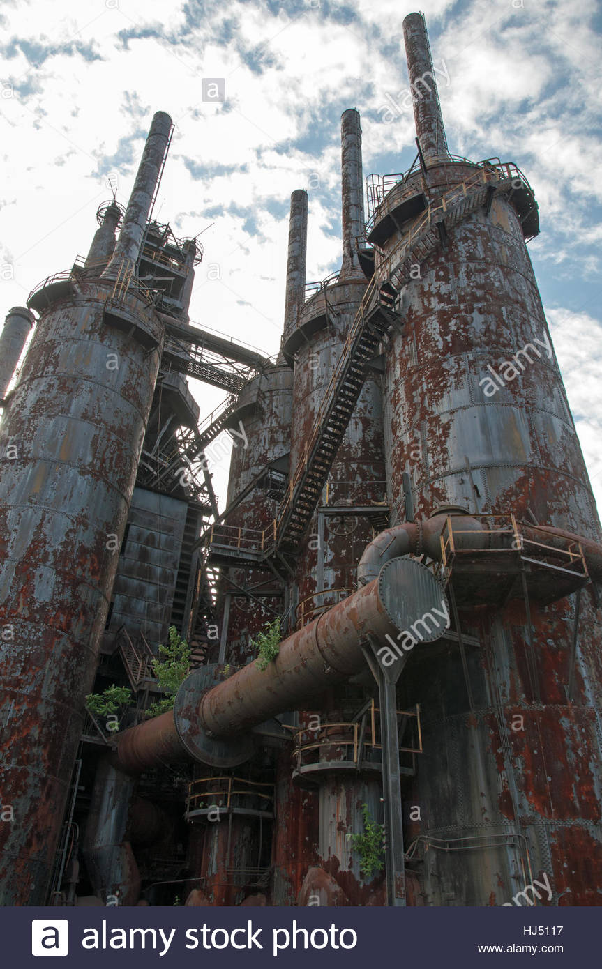 Bethlehem Steel Works Stock Photos & Bethlehem Steel Works Stock Images ...