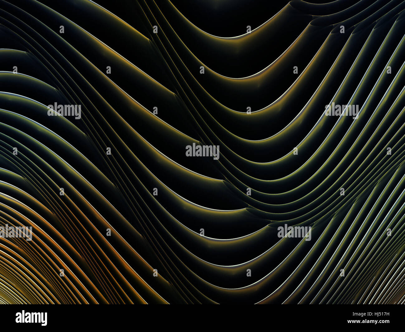 Alien Skin series. Design composed of colored metallic textures as a ...