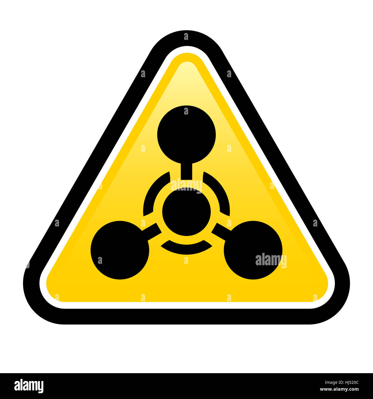 Hazardous waste label icon hi-res stock photography and images - Alamy