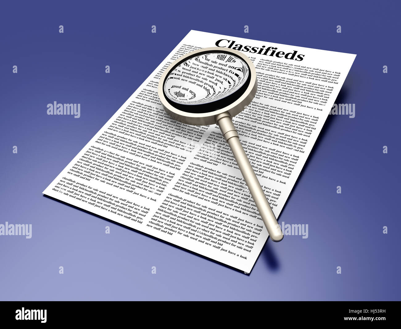 newspaper, journal, office, career, job, isolated, model, design ...
