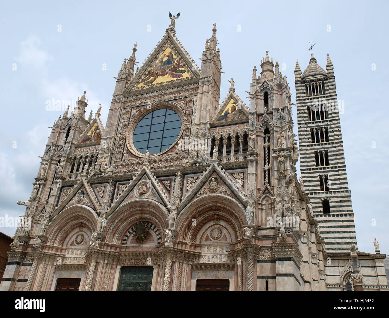 cathedral, tuscany, italy, detail, church, art, window, porthole ...