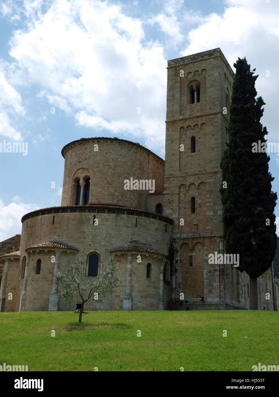tuscany, abbey, medieval, romanesque, ancient, italy, travel, religion ...