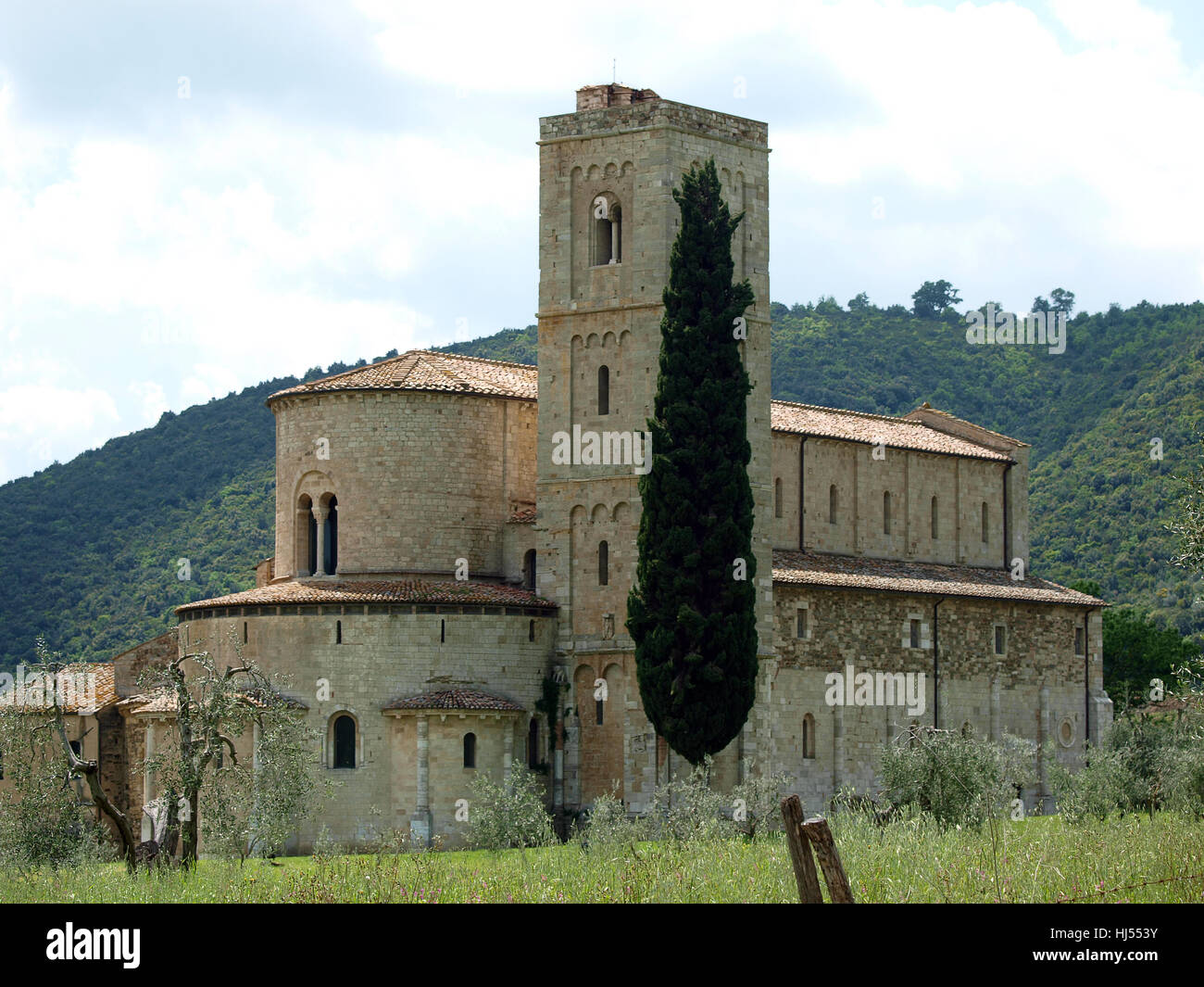 tuscany, abbey, medieval, romanesque, ancient, italy, travel, religion ...