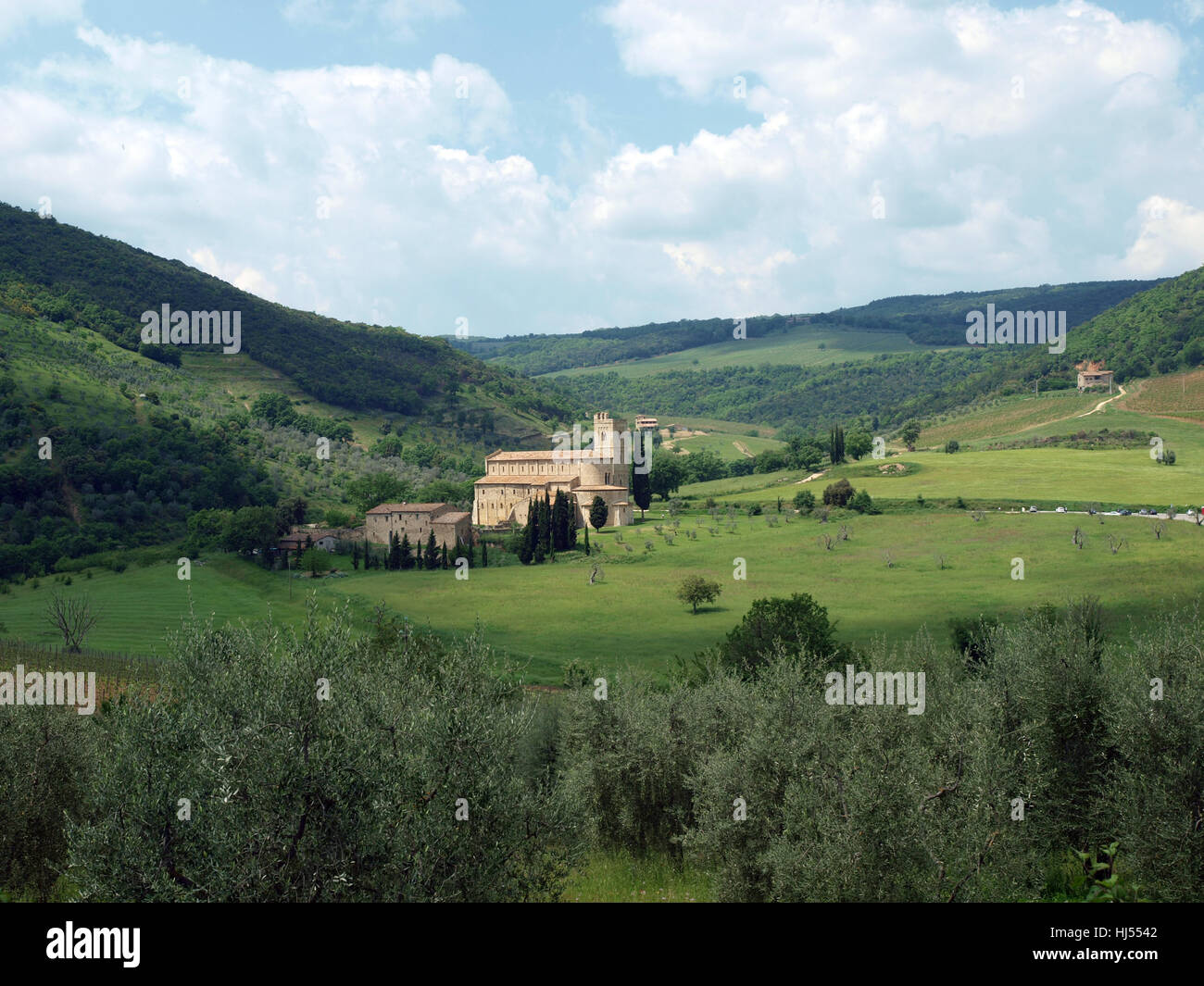 tuscany, abbey, medieval, romanesque, ancient, italy, travel, religion ...