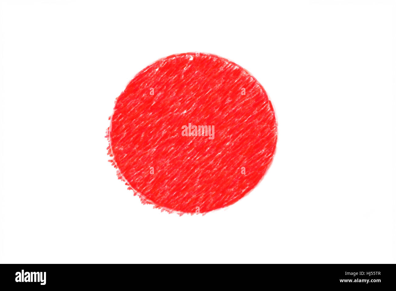 National flag japan hand Cut Out Stock Images & Pictures - Alamy