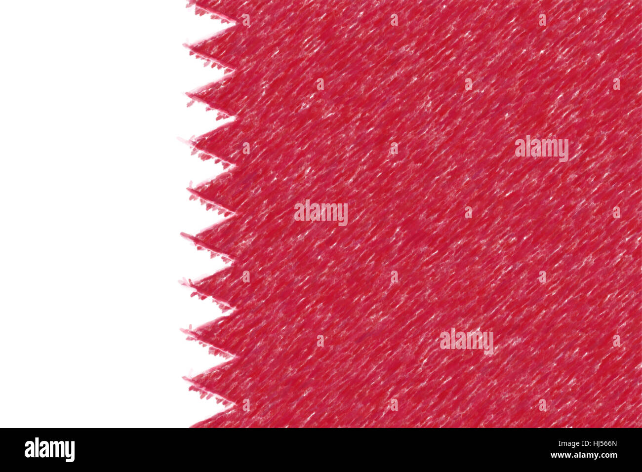 Flag of Qatar background o texture, color pencil effect Stock Photo - Alamy