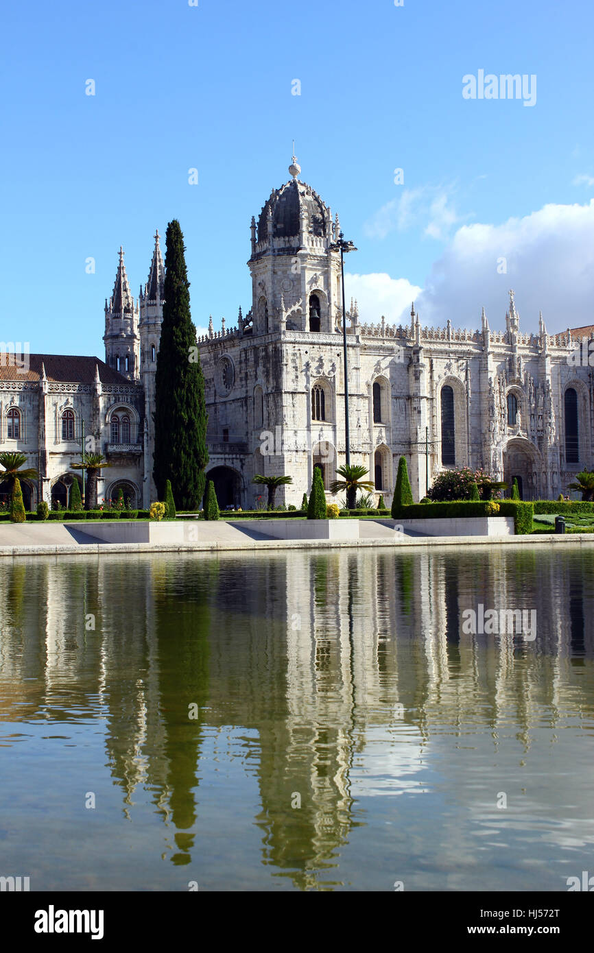 religion, church, portugal, monastery, lisbon, landmark, tower, travel ...
