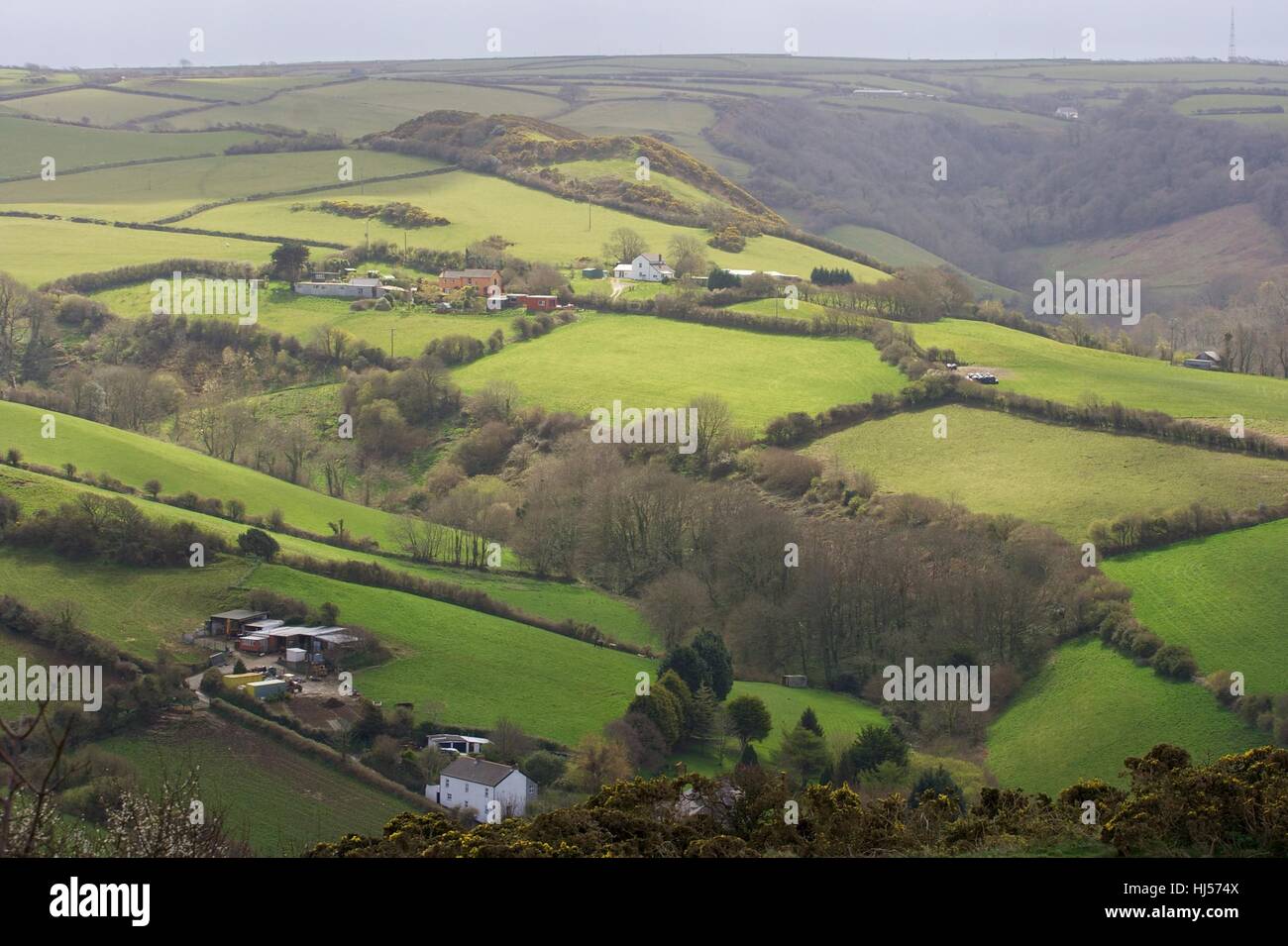 Beautiful english countryside Stock Photo - Alamy
