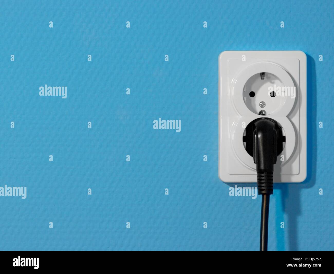 blue, electric, outlet, socket, connect, supply, connector, network ...