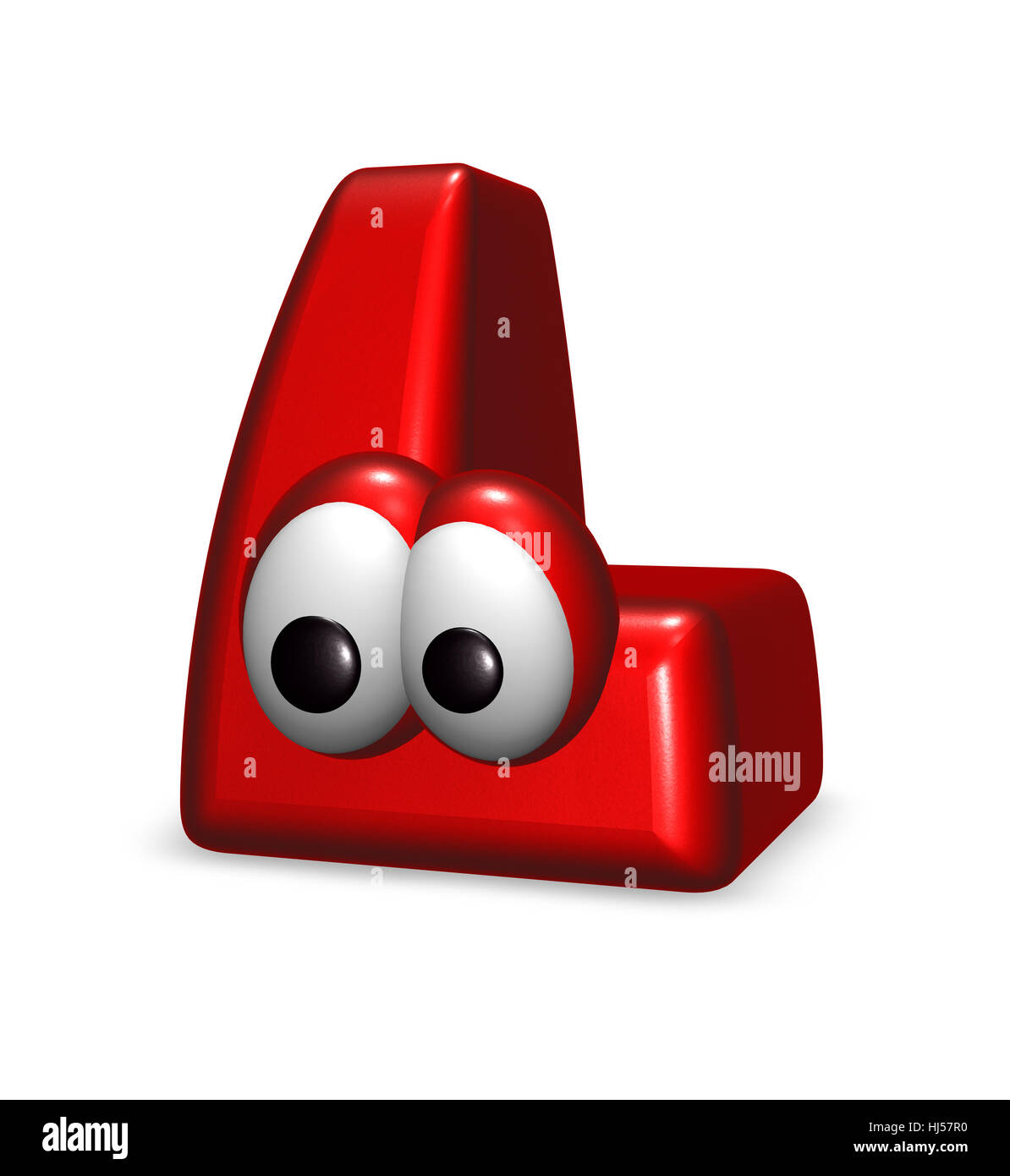 Cartoon l sign hi-res stock photography and images - Alamy