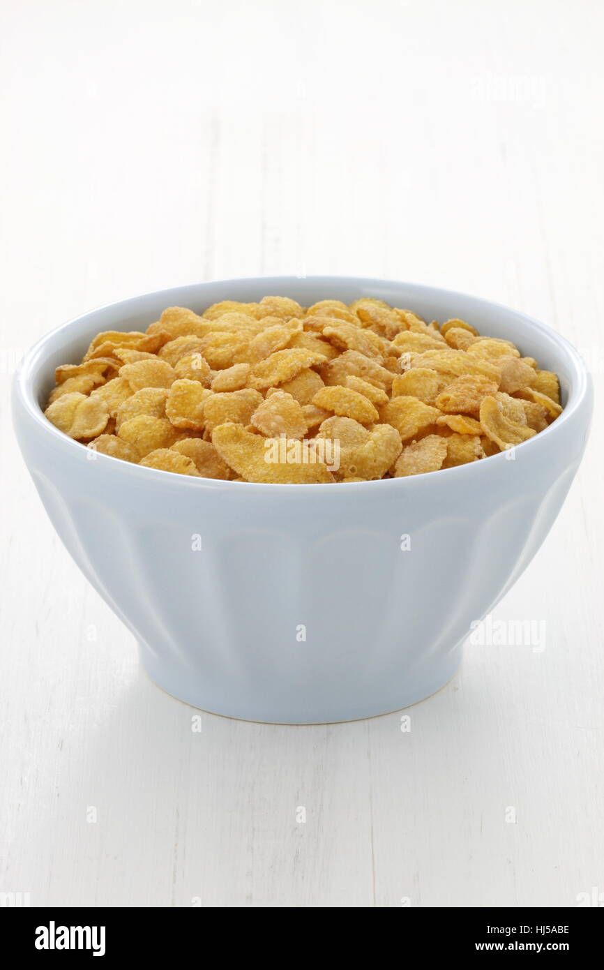 delicious and healthy corn flakes, served in a beautiful French Cafe au ...