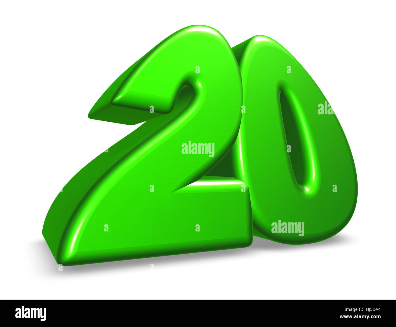 sign, signal, green, worth, twenty, number, pictogram, symbol ...