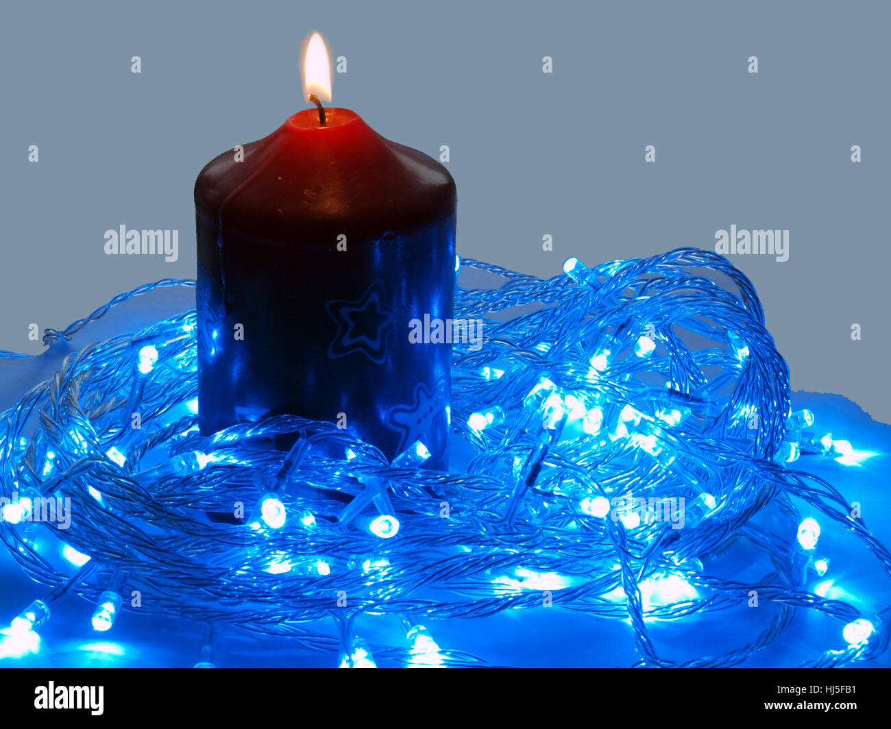 Two lighting technologies in one place Stock Photo - Alamy