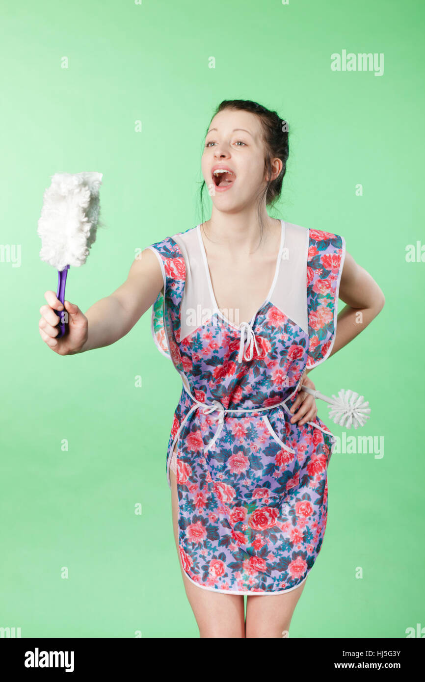 smock, woman, make, laugh, laughs, laughing, twit, giggle, smile ...