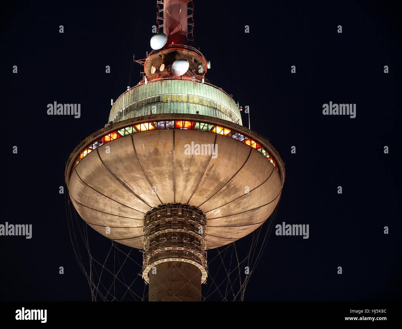 TV tower in Vilnius. Lithuania Stock Photo - Alamy