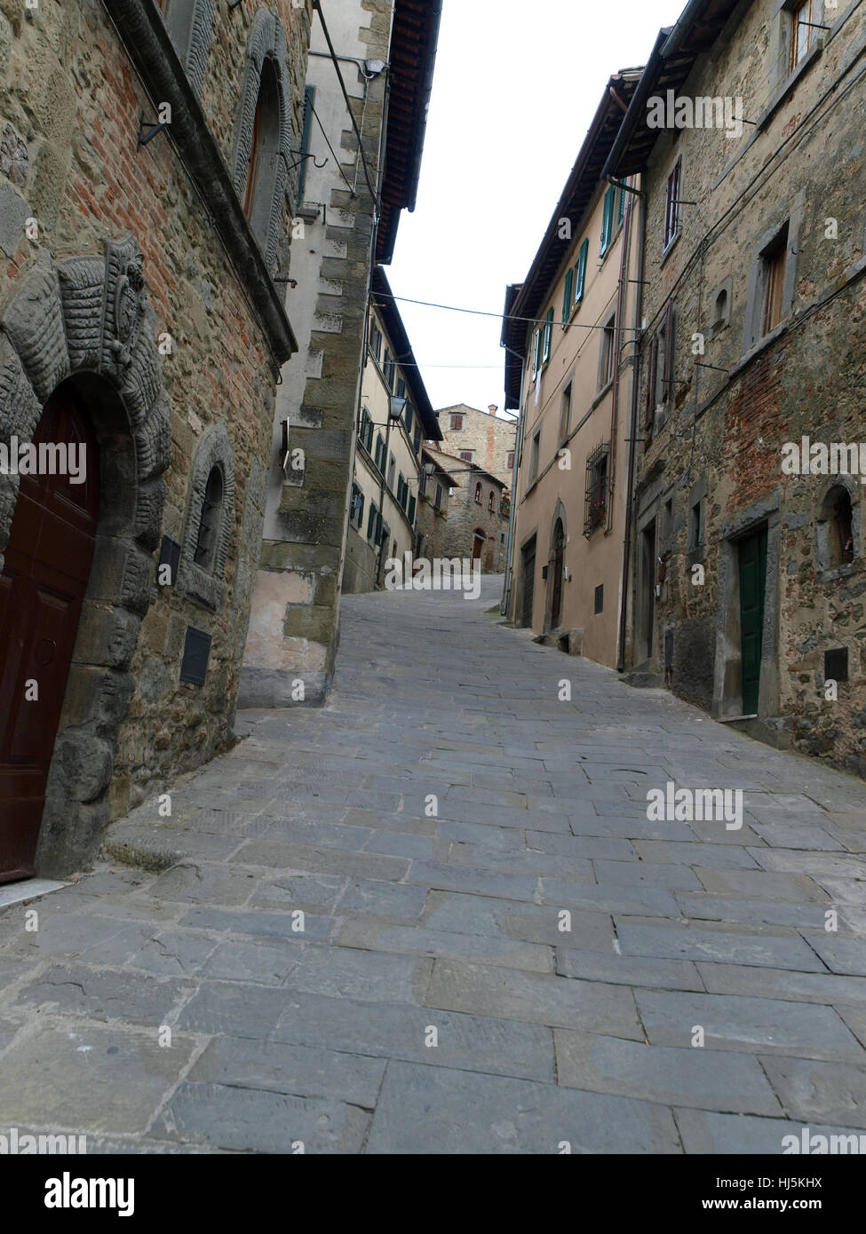 tuscany, italian, italy, stairs, city, town, tuscany, steep, style of ...