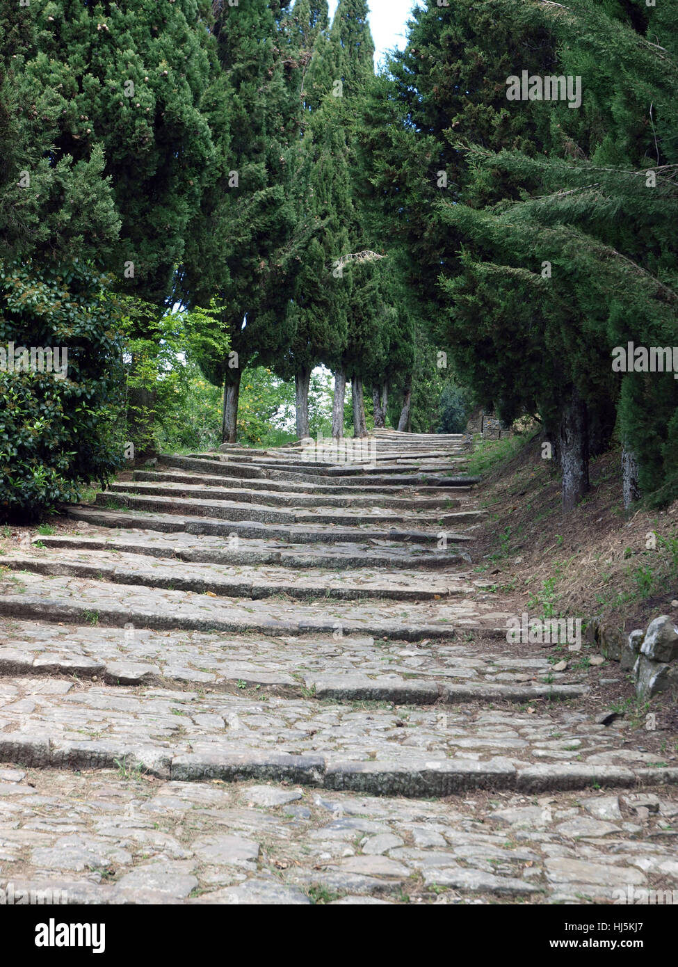 tuscany, italian, italy, stairs, walk, go, going, walking, stone ...