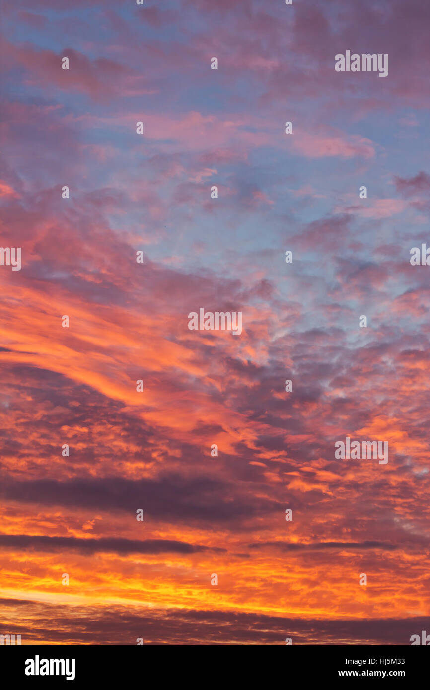 sky with sunrise Stock Photo - Alamy