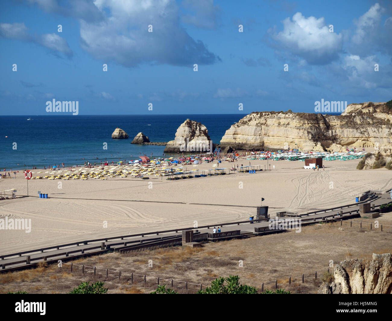 beach, seaside, the beach, seashore, portugal, blue, humans, human ...