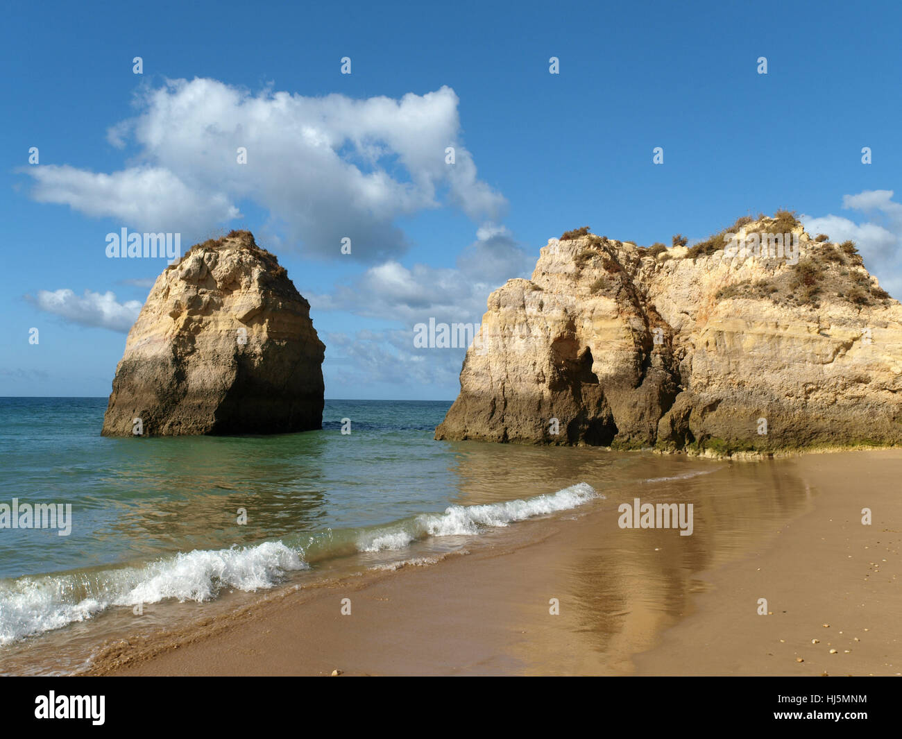 beach, seaside, the beach, seashore, portugal, blue, humans, human ...