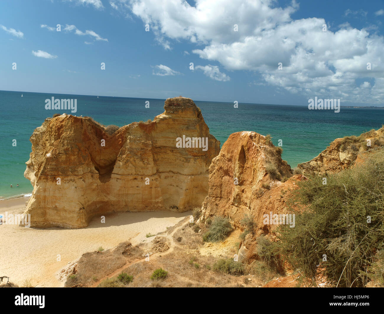 beach, seaside, the beach, seashore, portugal, blue, travel, relaxation ...