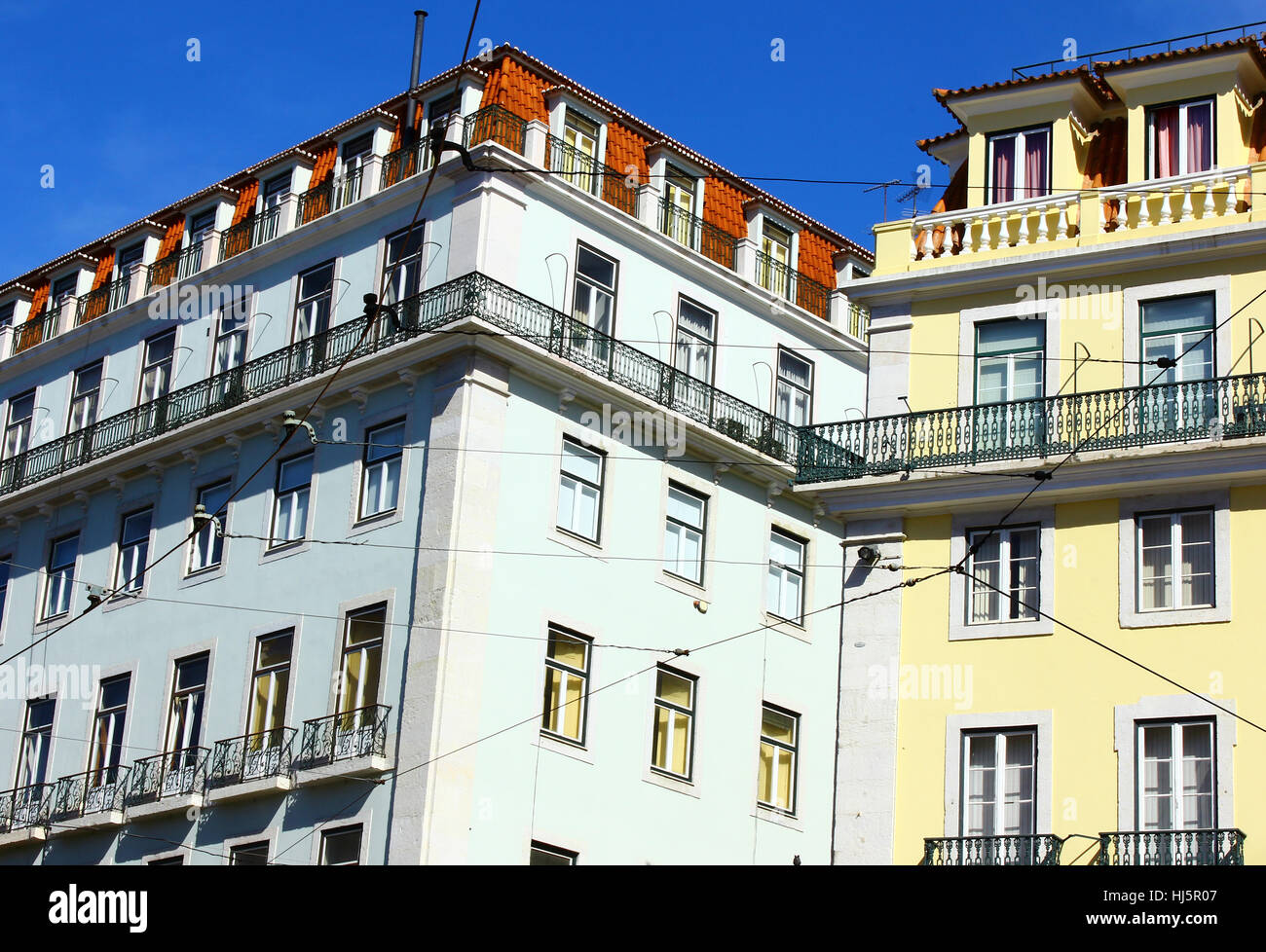 house, building, portugal, facade, doors, typical, lisbon, windows ...
