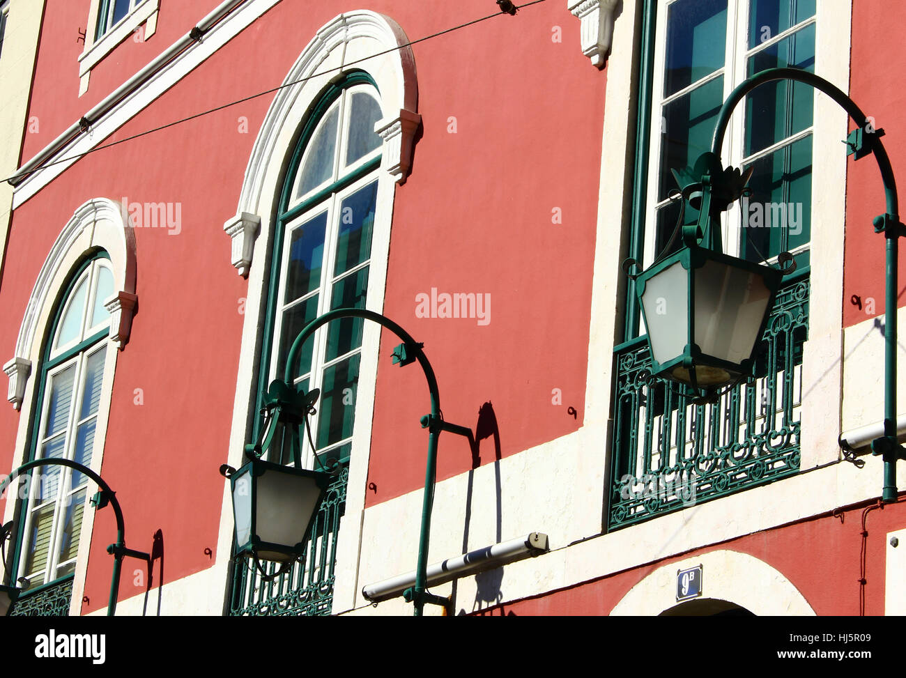 house, building, portugal, facade, doors, typical, lisbon, windows ...