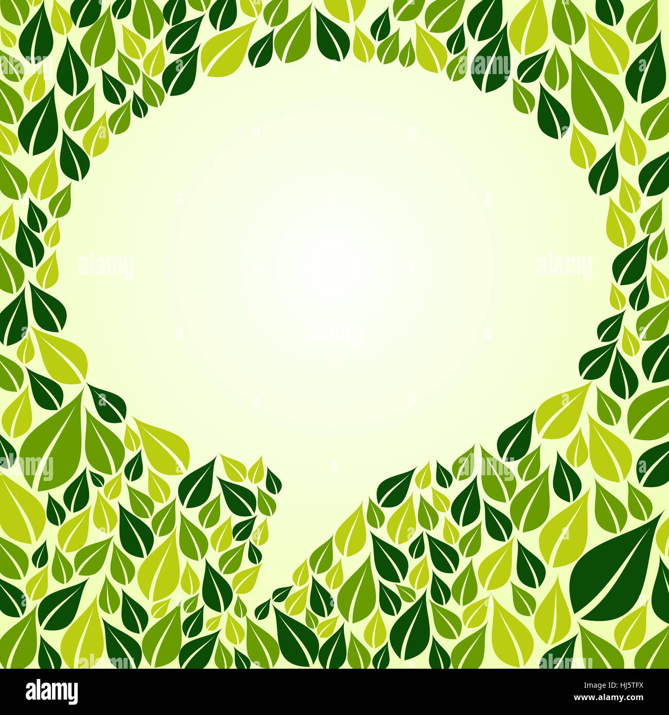 Talking leaves green leaf foliage group hi-res stock photography and ...