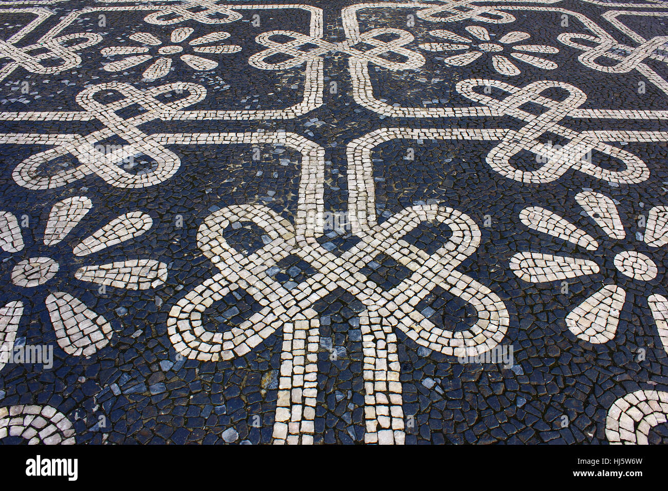 stone, pavement, portugal, typical, sidewalk, lisbon, boardwalk, close ...
