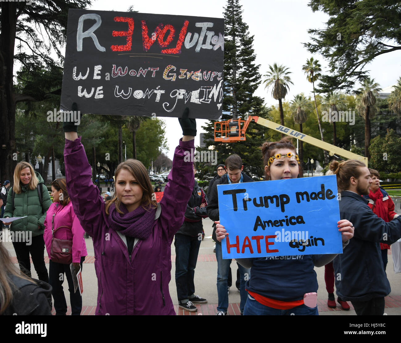 Liberals protesting hi-res stock photography and images - Alamy