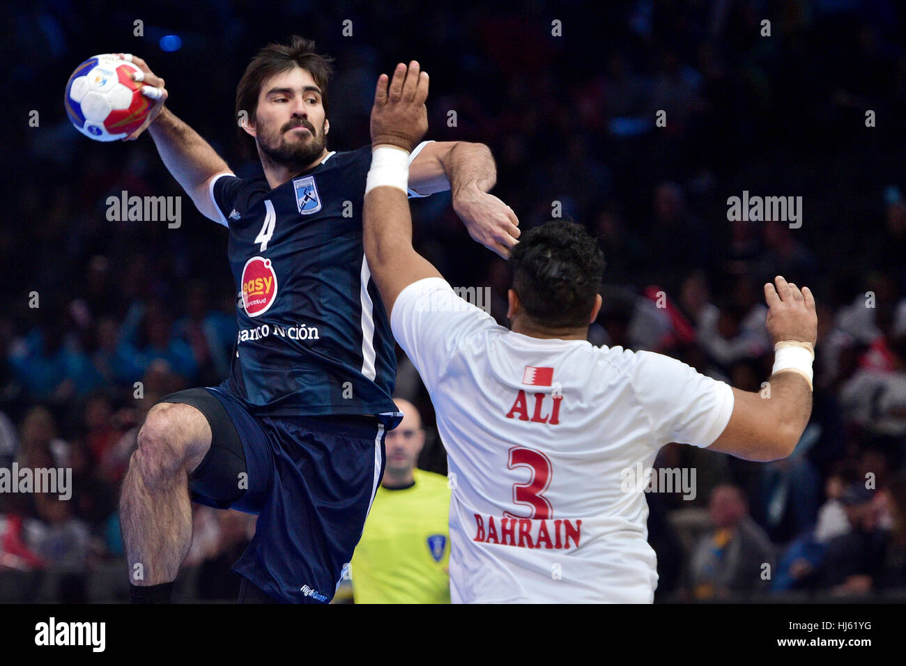 January 20th 2017; Nantes, France, IHF World handball Championships ...