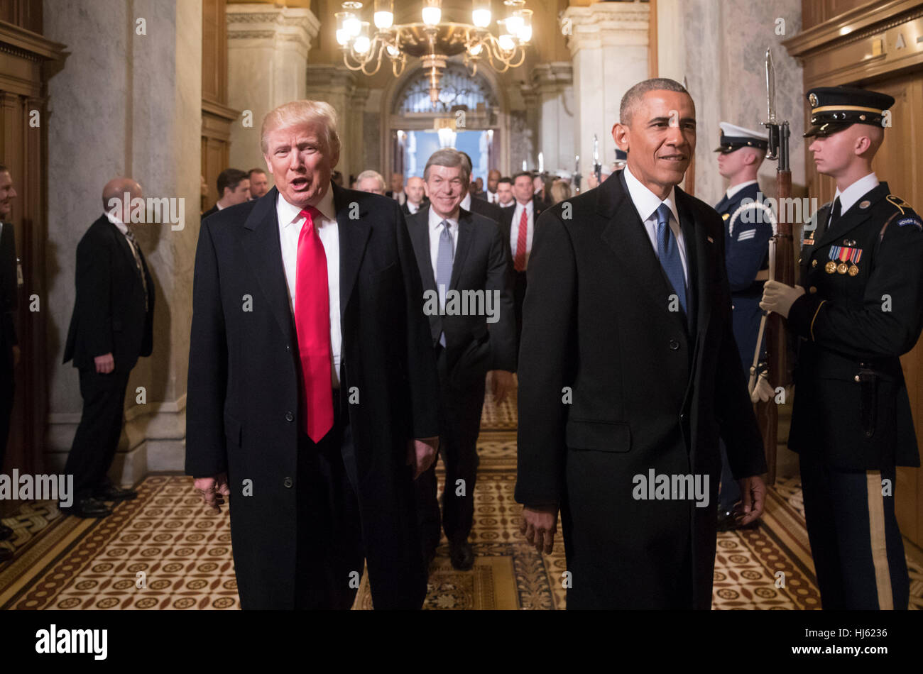 Washington, Us. 20th Jan, 2017. United States President-elect Donald ...
