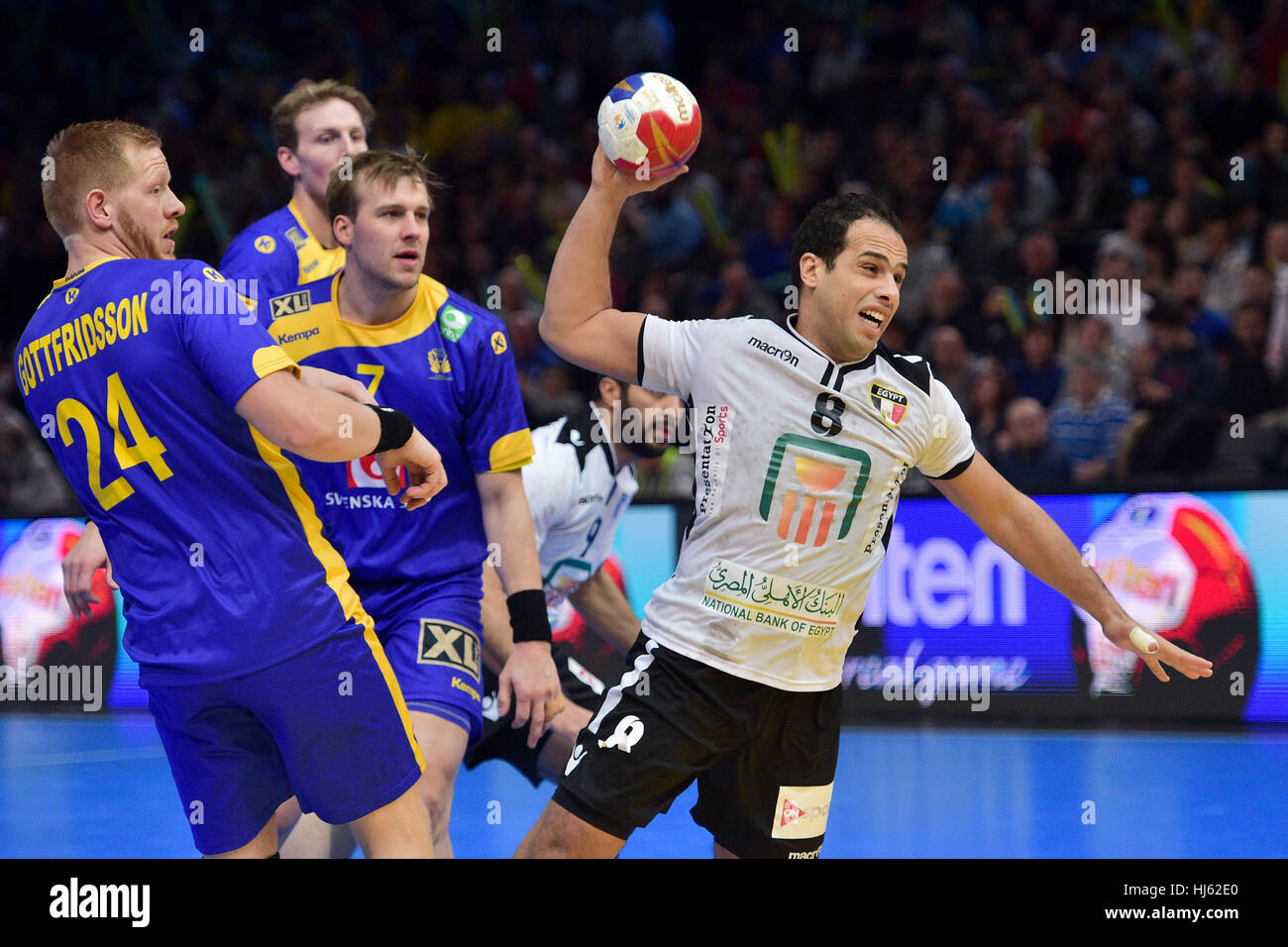January 20th 2017; Nantes, France, IHF World handball Championships ...