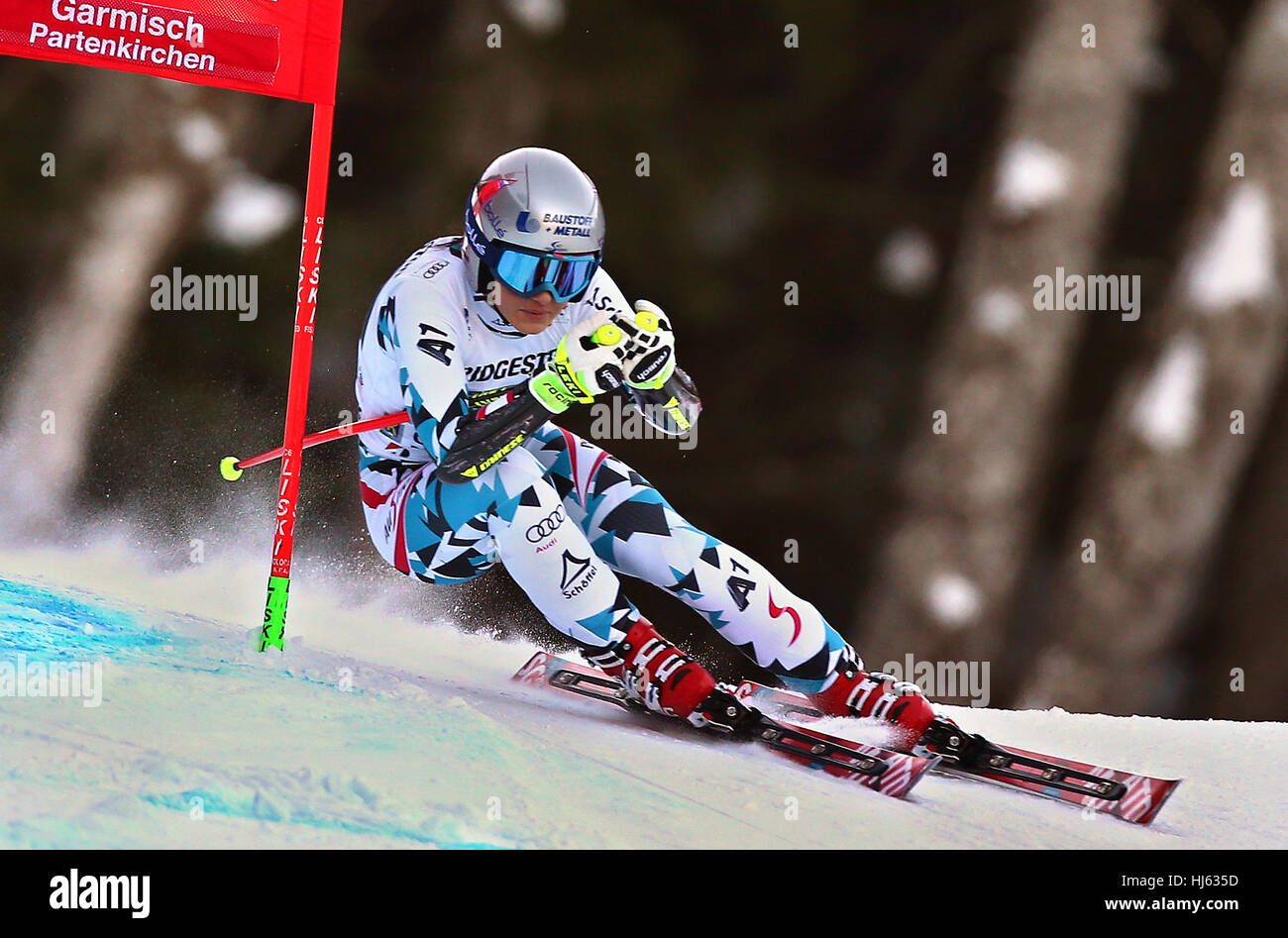 Garmisch-Partenkirchen, Germany. 22nd Jan, 2017. Austrian skier ...