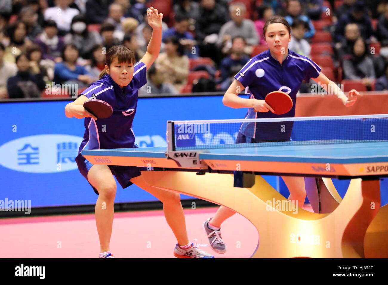 Tokyo Metropolitan Gymnasium, Tokyo, Japan. 21st Jan, 2017. Rei ...