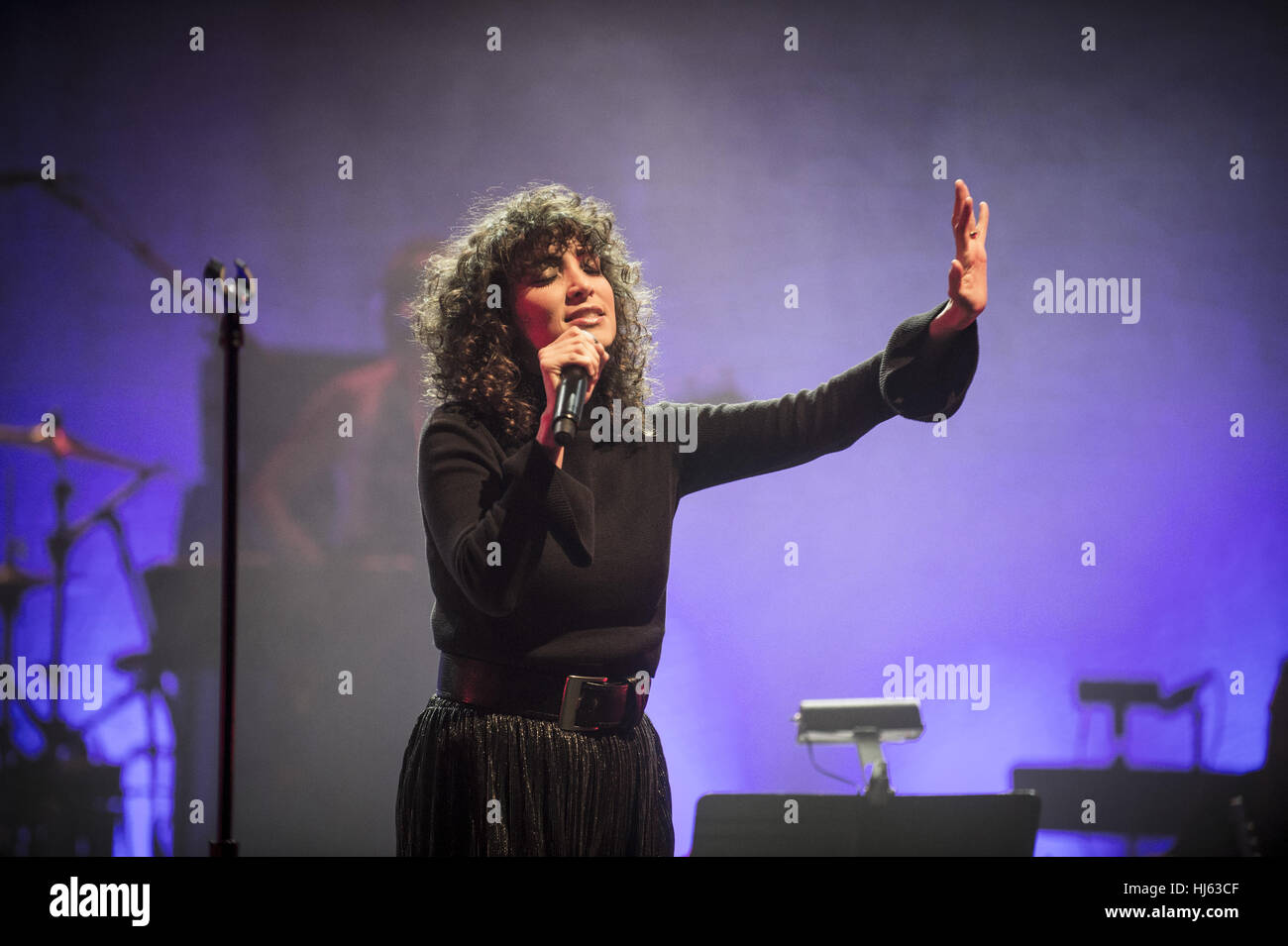 Los Angeles, USA. 24th Jan, 2017. Celebrating Bowie Tour live at the ...