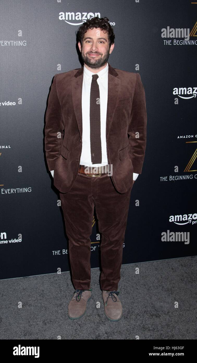 New York, USA. 25th Jan, 2017. Joe Lewis at arrivals for Z: The ...