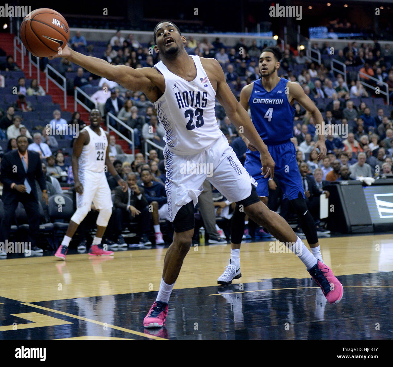 Creighton bluejays guard ronnie harrell jr 4 hi-res stock photography ...