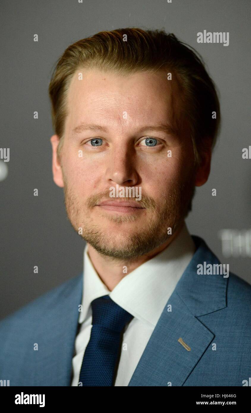 New York, USA. 25th Jan, 2017. David Hoflin at arrivals for Z: The ...
