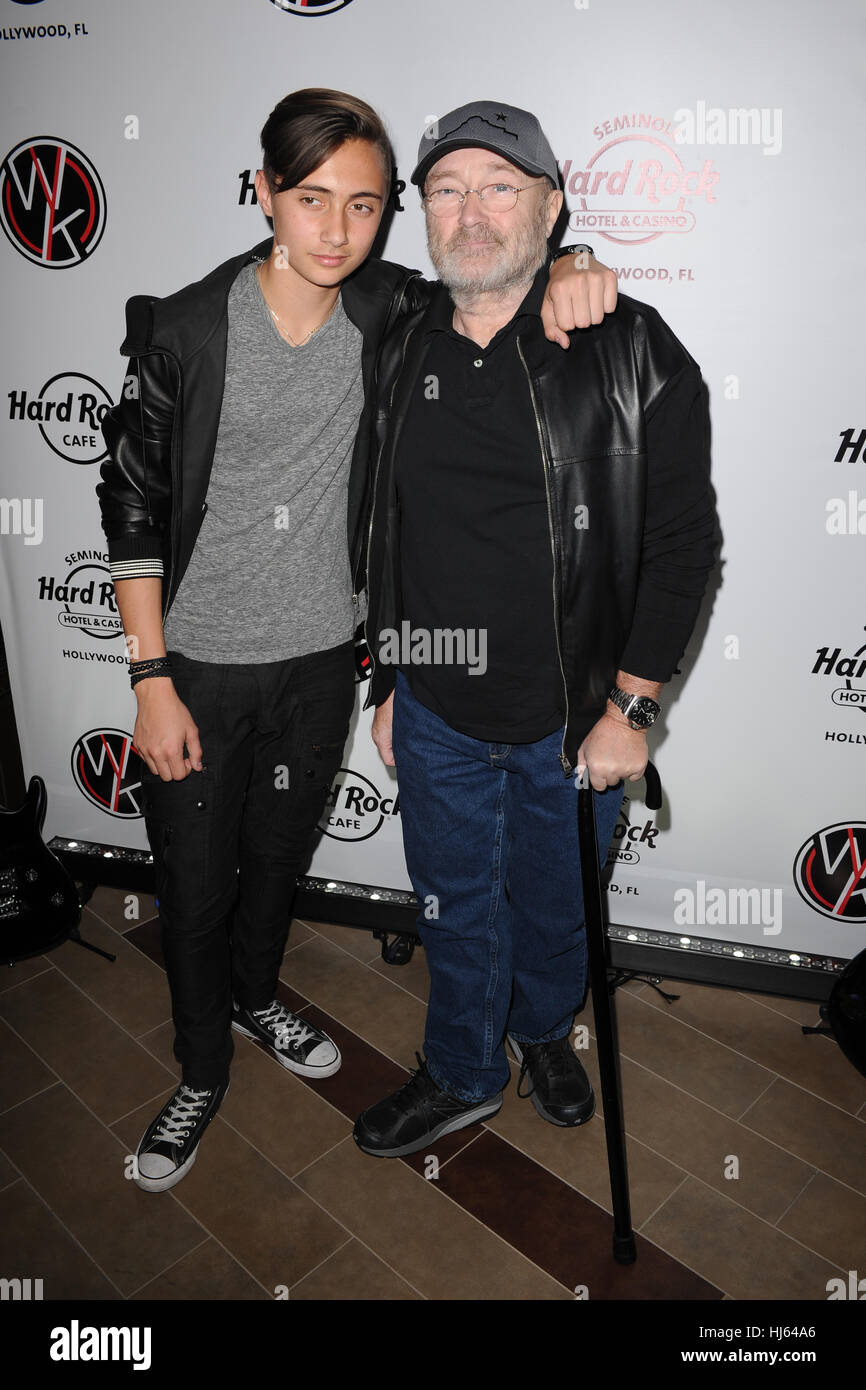 Phil Collins And Nicholas Collins High Resolution Stock Photography and ...