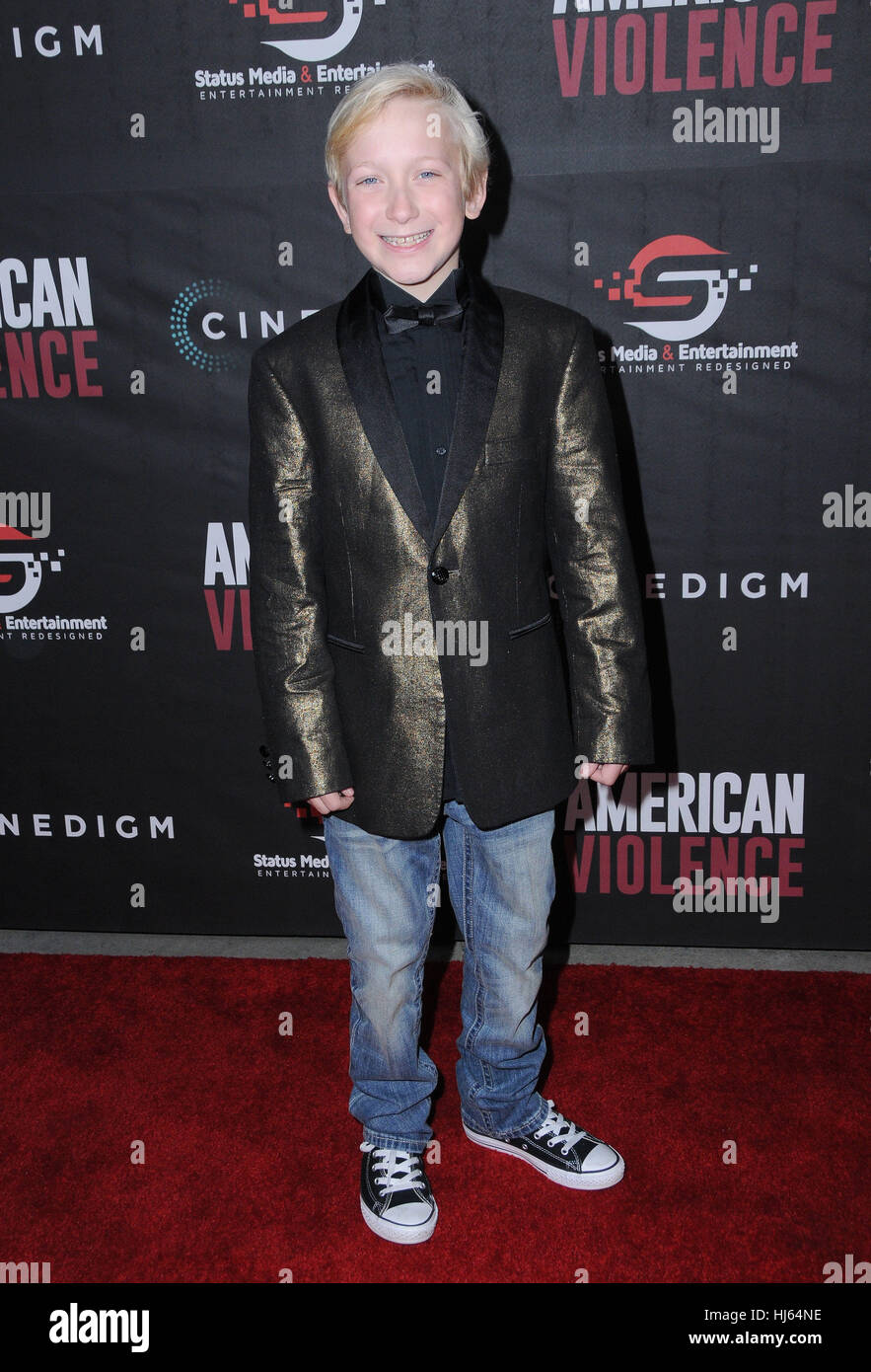 Hollywood, California, USA. 25th Jan, 2017. Hunter Fischer. ''American ...