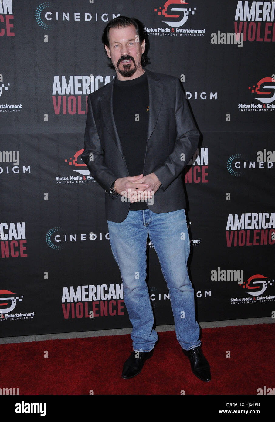 Hollywood, California, USA. 25th Jan, 2017. Michael Pare. ''American ...