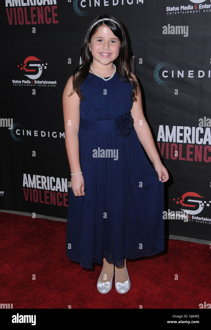 Hollywood, California, USA. 25th Jan, 2017. Kai Scarlett Williams ...