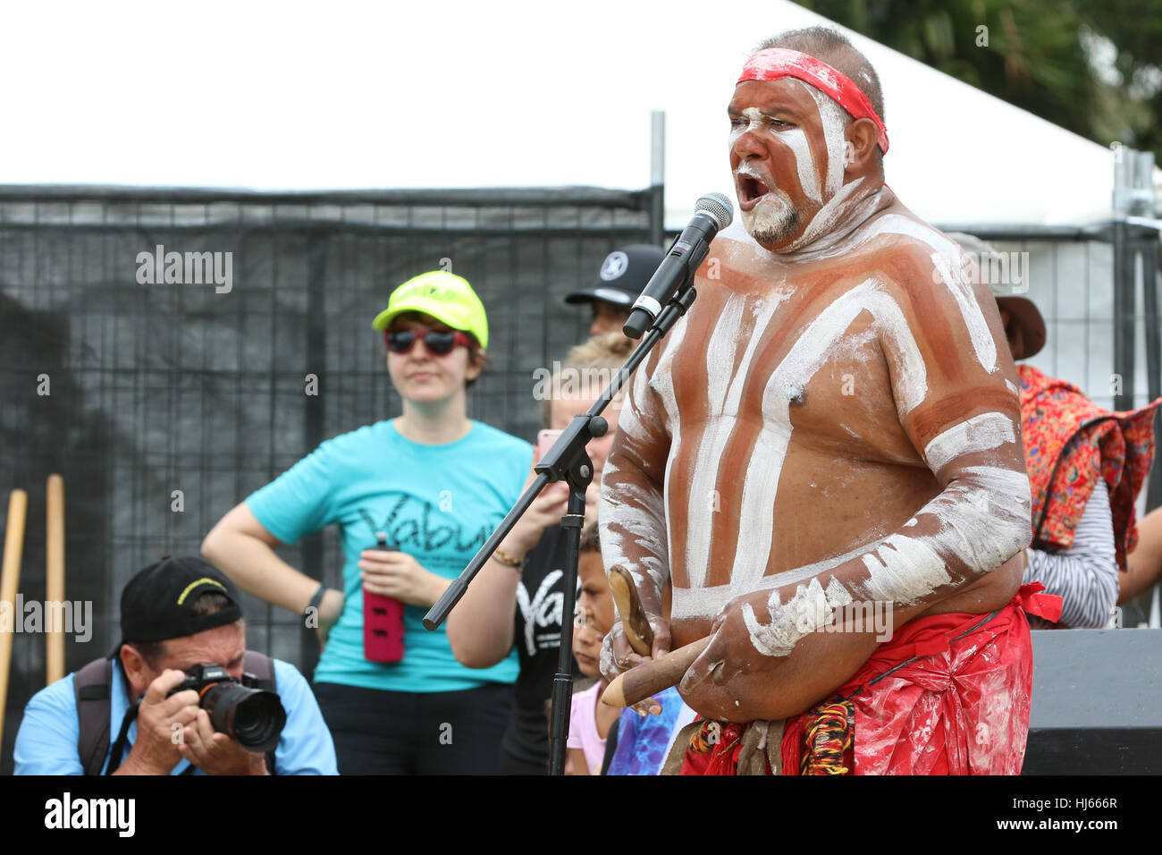 Sydney, Australia. 26 January 2017. Yabun 2017 at Victoria Park ...