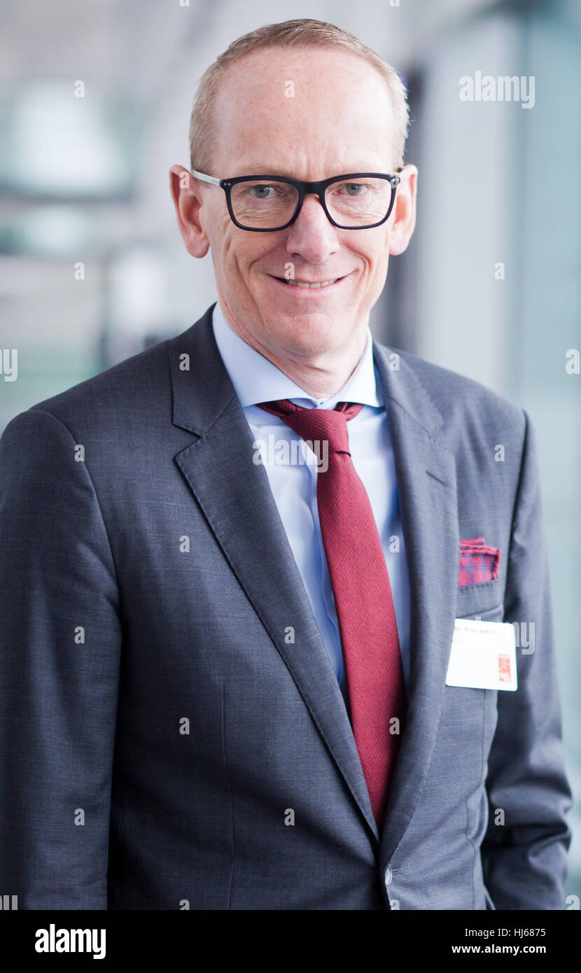 Stuttgart, Germany. 26th Jan, 2017. Karl-Thomas Neumann, chairman of ...